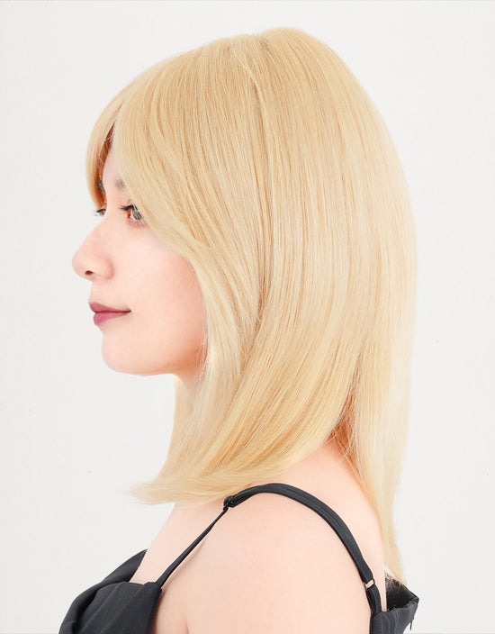 【I’s COLOR】ブロンド ベースウィッグ フルウィッグ ミディアム｜リネアストリア